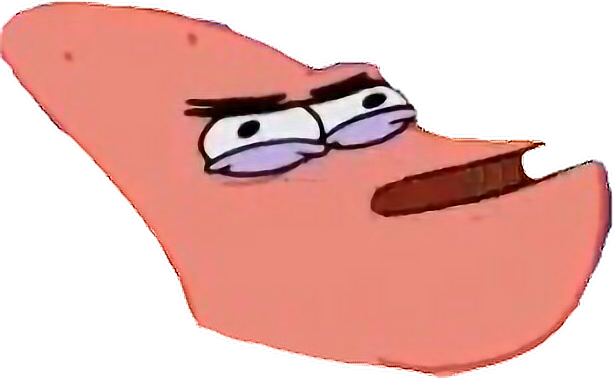 Spongebob Sticker Patrick Star Derp Png Clipart 4056042 Pinclipart ...